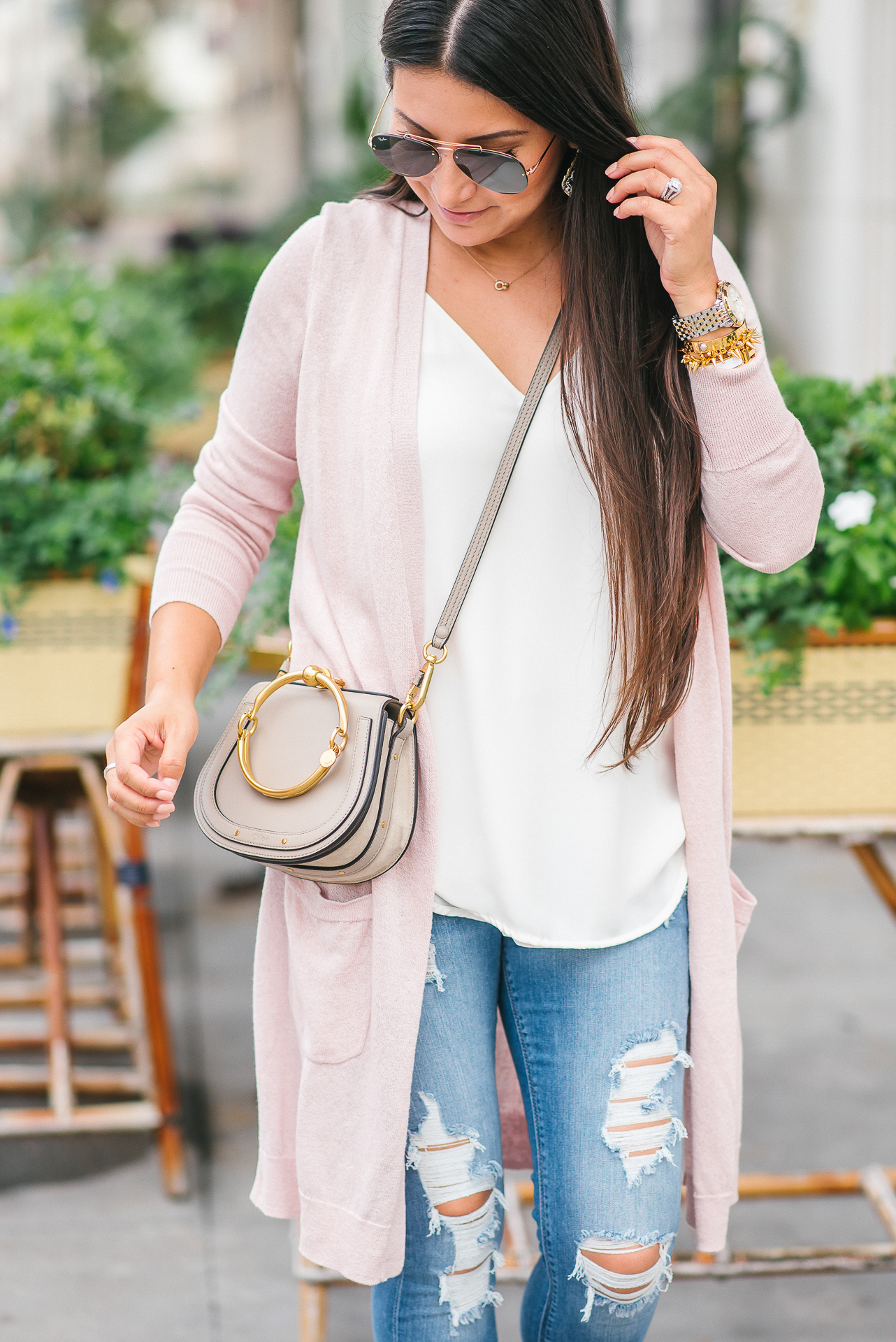 How to Style a Long Cardigan | LuxMommy | Houston Fashion, Beauty and ...
